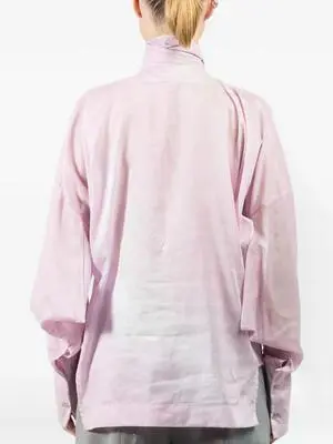 THELATEST Cecilia Bow-detail Buttoned Shirt - Pink