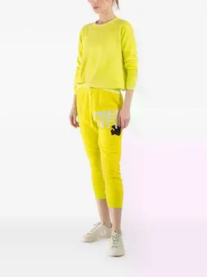 FREECITY Logo Sweatpants - Yellow