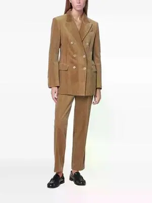 P.a.r.o.s.h Double-breasted Corduroy Blazer