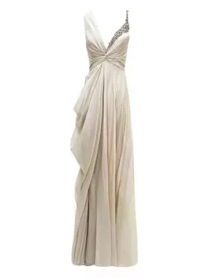 Gemy Maalouf Gathered Evening Dresses