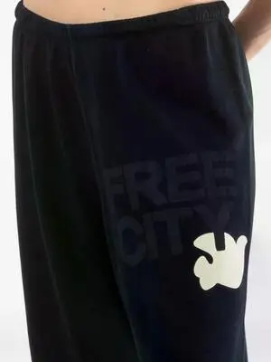 FREECITY Superfluff Track Pants - Black