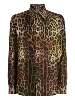 Dolce & Gabbana Leopard-print Shirt