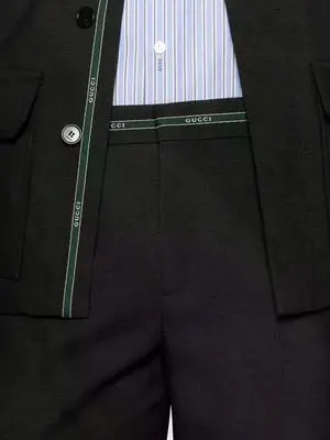 Gucci Logo-waistband Trousers