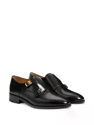 Valentino Garavani Pas Des Dieux Double Monk Strap Shoes - Black
