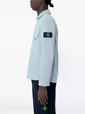 Stone Island Patch Zip Shirt