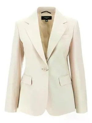 Max Mara Notched-lapel Blazer - Neutrals