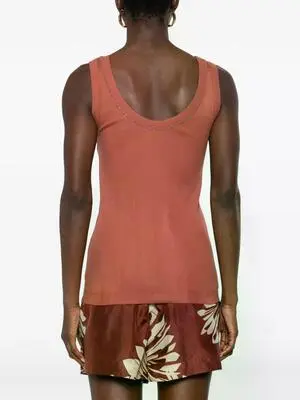 Brunello Cucinelli Ribbed Tank Top