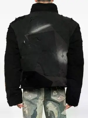 WHO DECIDES WAR BY EV BRAVADO Patchwork Pocket Jacket