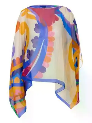 Etro Printed Top - Blue
