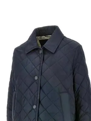 Max Mara Quilted Polo-collar Jacket