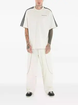 Adidas X Consortium Stripe-detail Track Pants - Neutrals