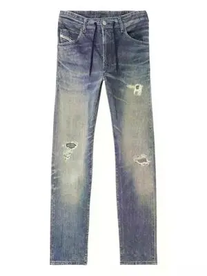 DIESEL® Distressed Drawstring Jeans
