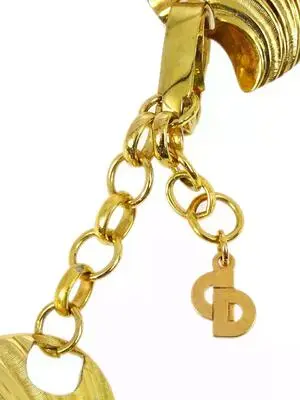 Dior 1990-2000s Textured Chain Necklace