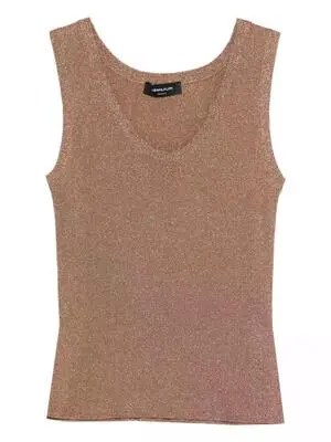 Fabiana Filippi Shimmer Sleeveless Top