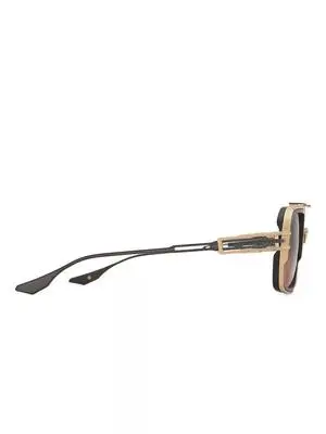 Dita Square-frame Sunglasses - Gold