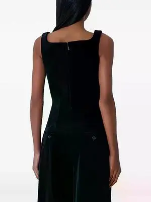 Max Mara Velvet Sleeveless Top