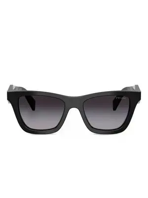 Prada Square-frame Sunglasses With Logo - Black