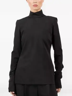 THELATEST Roll-neck Long-sleeve Top