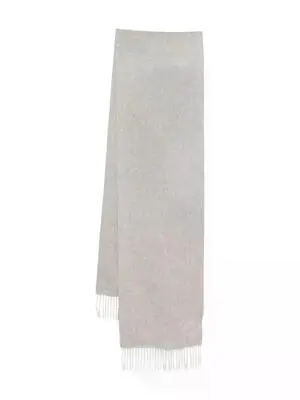 Max Mara Fringed Scarf - Grey