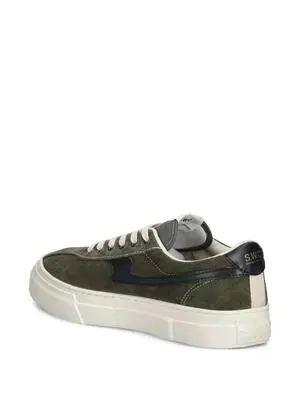 S.W.C STEPNEY WORKERS CLUB Dellow Leather Sneakers - Green