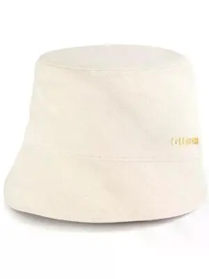 Gucci Logo Bucket Hat - Neutrals