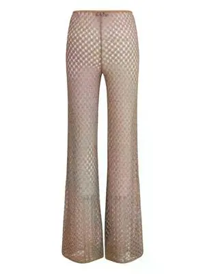 Missoni Openwork Flared Trousers