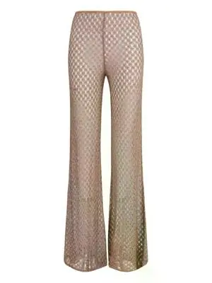 Missoni Openwork Flared Trousers