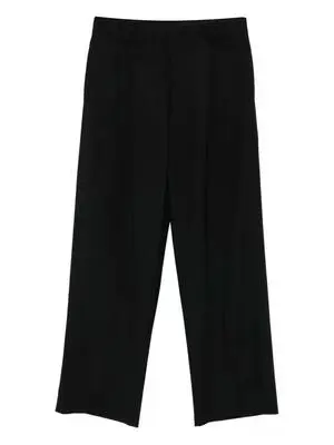 Emporio Armani Pleated Trousers - Black