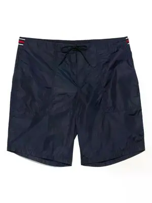 Gucci Web-detail Swim Shorts - Blue