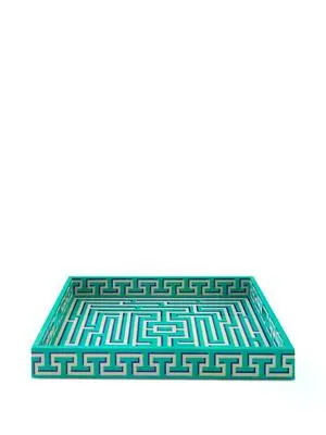 Jonathan Adler Labyrinth-pattern Decorative Tray