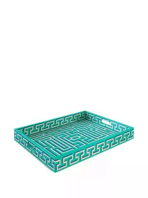 Jonathan Adler Labyrinth-pattern Decorative Tray
