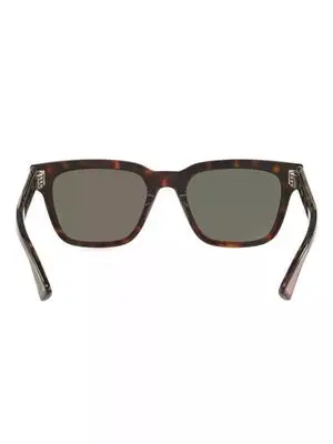 Saint Laurent Tortoiseshell Square Sunglasses