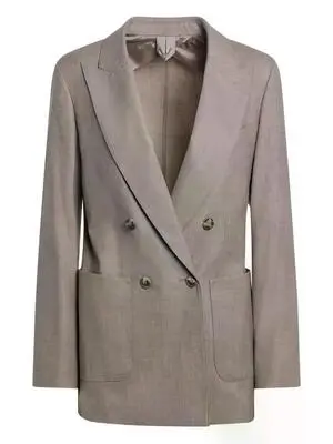 Max Mara Double-breasted Patch-pocket Blazer