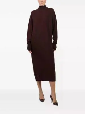 KONTATTO Roll-neck Midi Dress
