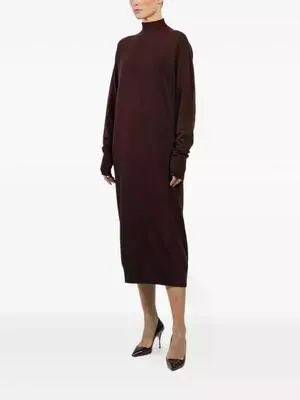 KONTATTO Roll-neck Midi Dress