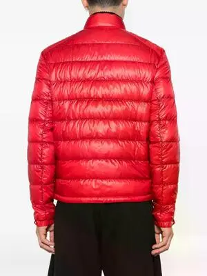 Moncler Quilted Down Jacket - Red