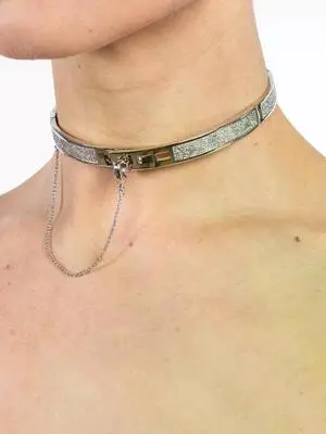 Eddie Borgo Chain Choker Necklace - Silver