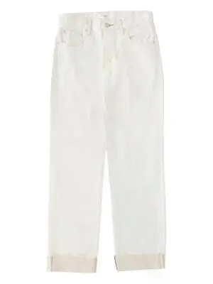 Moussy Vintage Cuffed High-waist Jeans