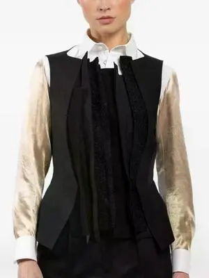 SHIRO SAKAI Asymmetric Vest