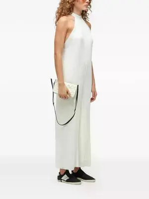 OSKLEN Pleated Halterneck Jumpsuit