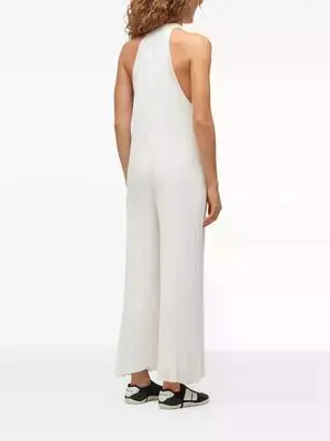 OSKLEN Pleated Halterneck Jumpsuit