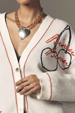 JORDAN NICKSON Lyrebird X Cardigan Sweater