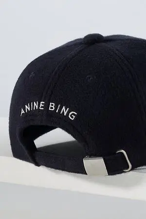 ANINE BING Jeremy Wool Baseball Cap