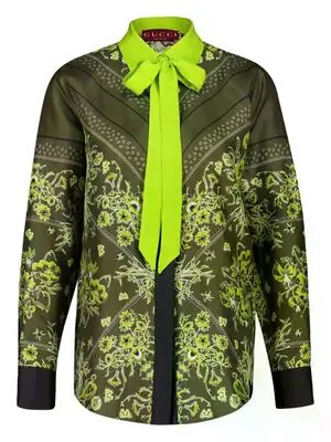 Gucci Bow Detail Shirts For Women