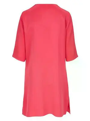 PETER COHEN V-neck Silk Dress