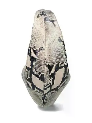 Khaite Olivia Snakeskin-pattern Shoulder Bag