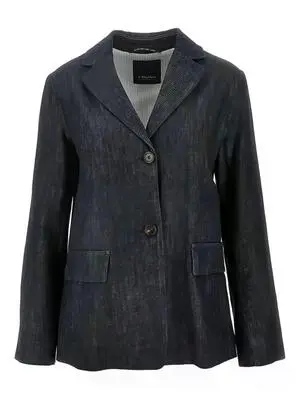 Max Mara Notched-lapel Pocket Blazer