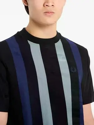 Fred Perry Vertical-stripe T-shirt