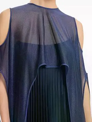 GEMY MAALOUF Cape-insert Gown
