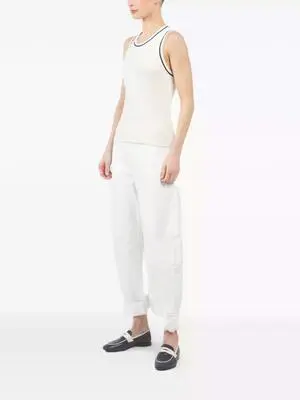 ALLUDE Ribbed Tank Top